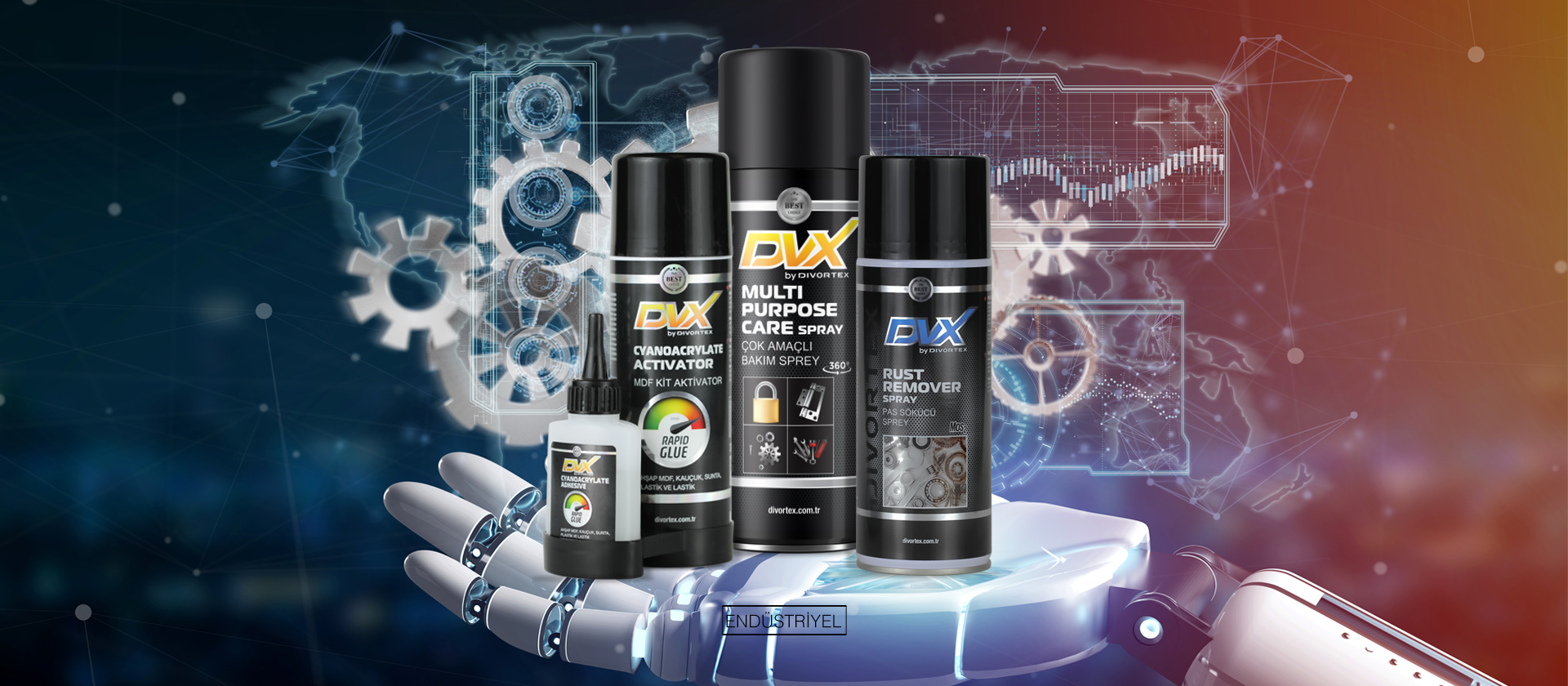 DVX - Servis Bakım Ürünleri | By Divortex